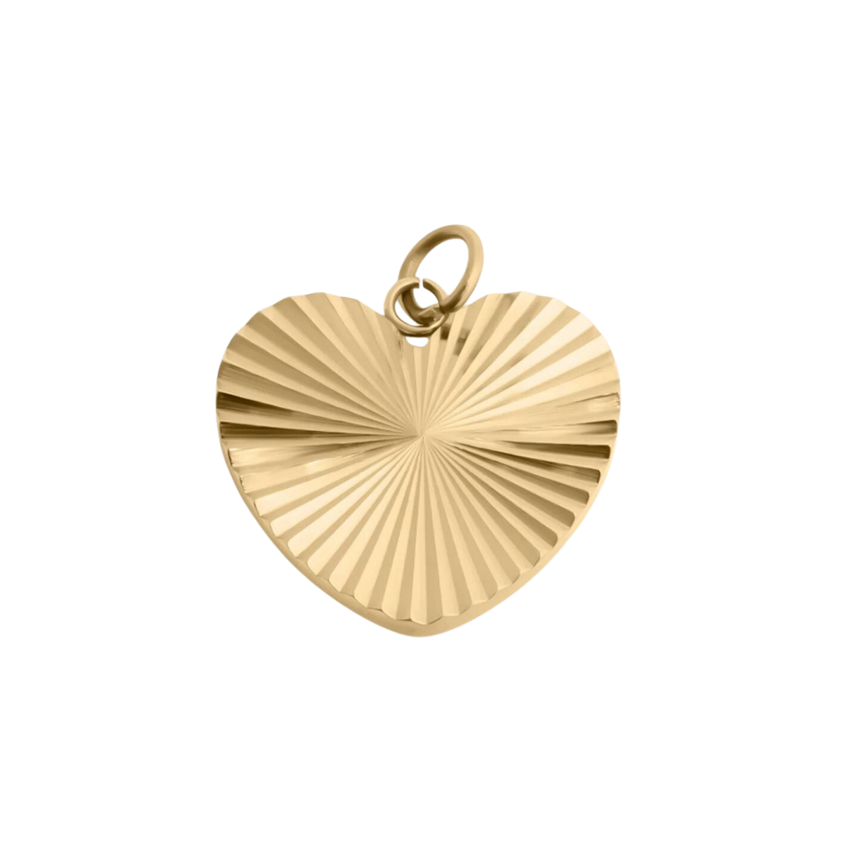 Sunburst Heart Charm – Fable Lane LLC