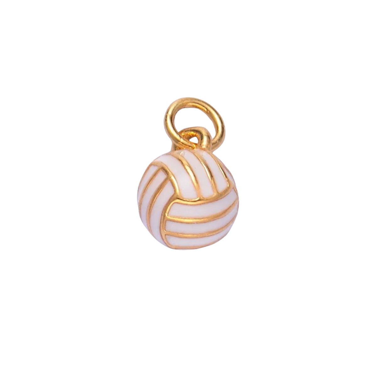 Mini Gold Volleyball Charm – Fable Lane LLC
